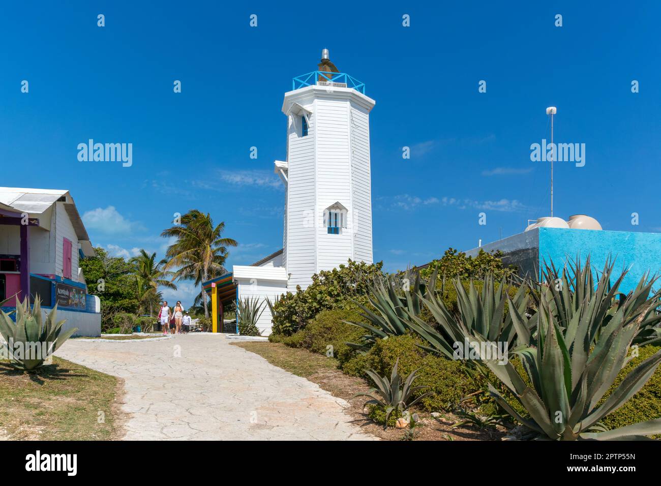 Lighthouse at Punta Sur, Isla Mujeres, Caribbean Coast, Cancun ...