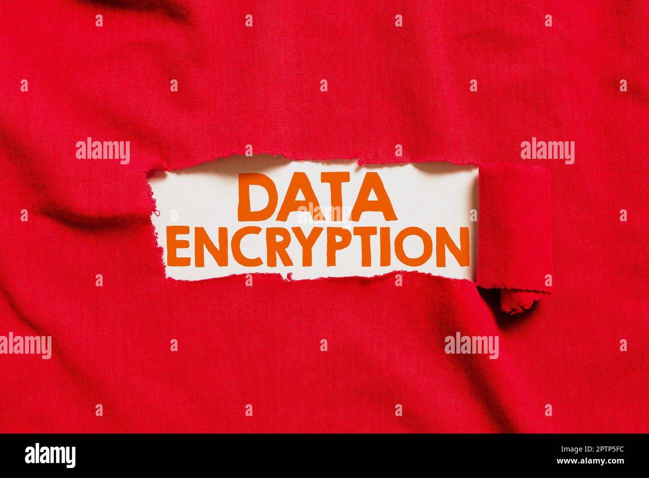 Hand writing sign Data Encryption, Business overview Conversion of data into code for ...