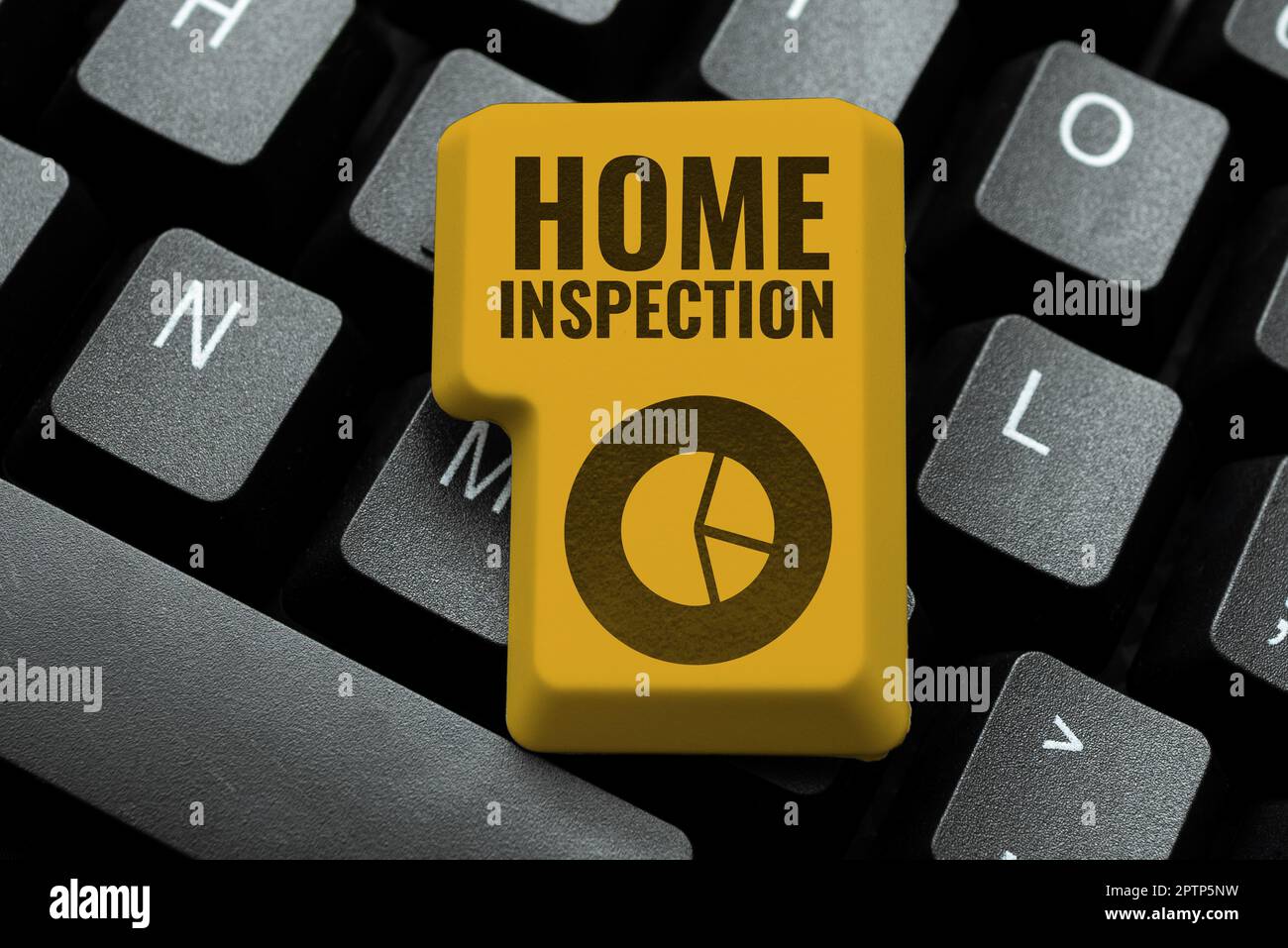 Text sign showing Home Inspection, Business idea noninvasive ...