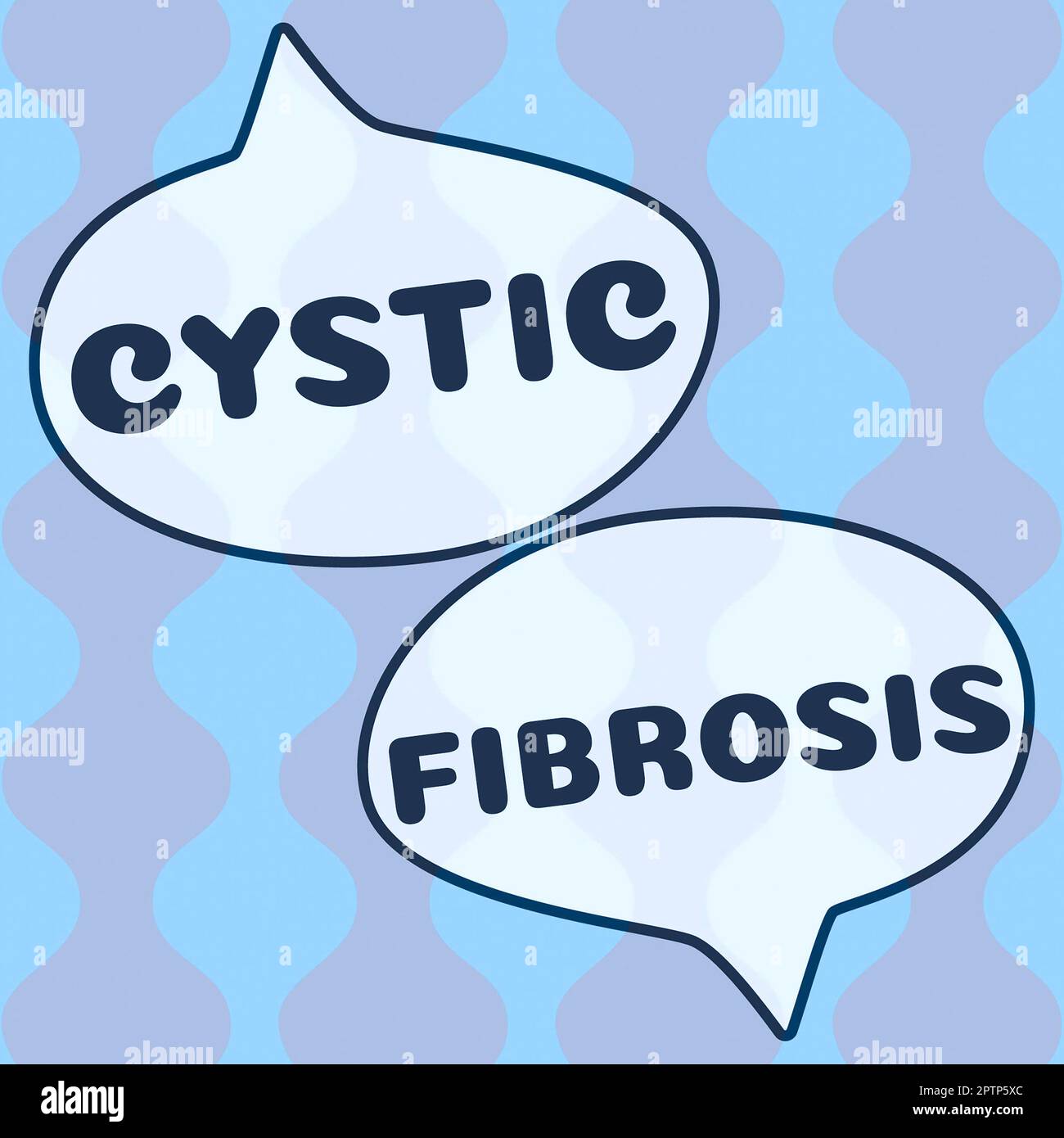 Text showing inspiration Cystic Fibrosis, Internet Concept a hereditary ...