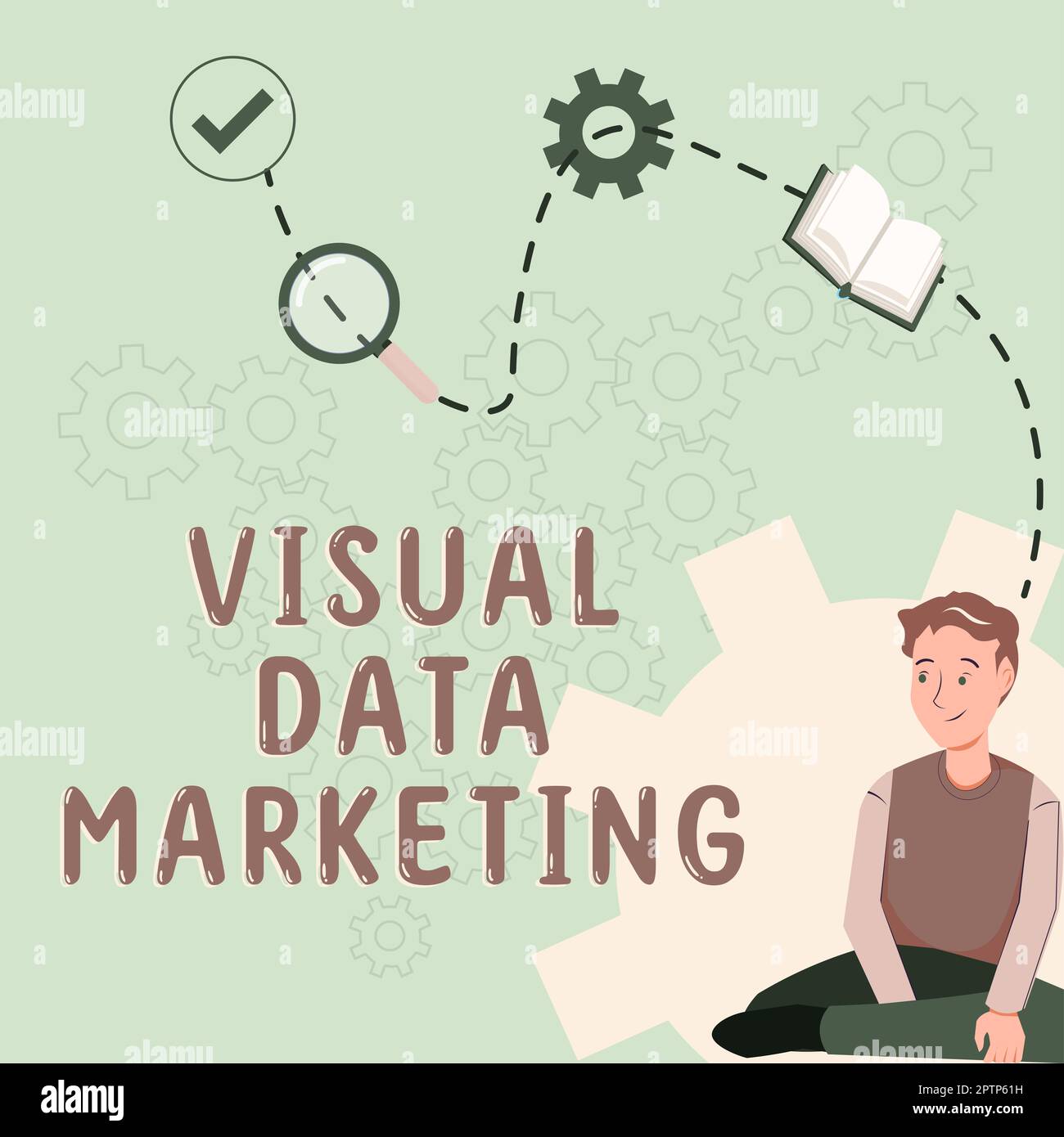Conceptual caption Visual Data Marketing, Concept meaning Use images to ...
