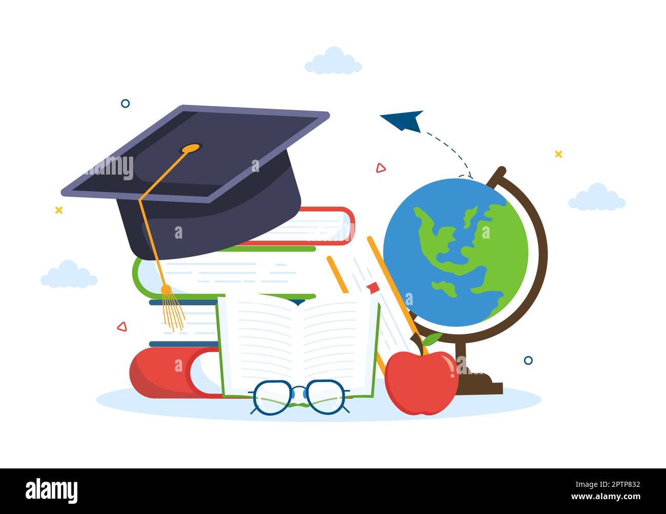 Education and knowledge Books for Learning Suitable for poster, Web and ...