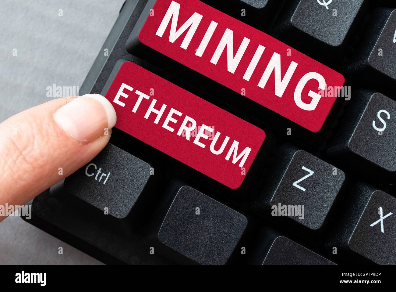 Inspiration showing sign Mining Ethereum, Business overview the process ...