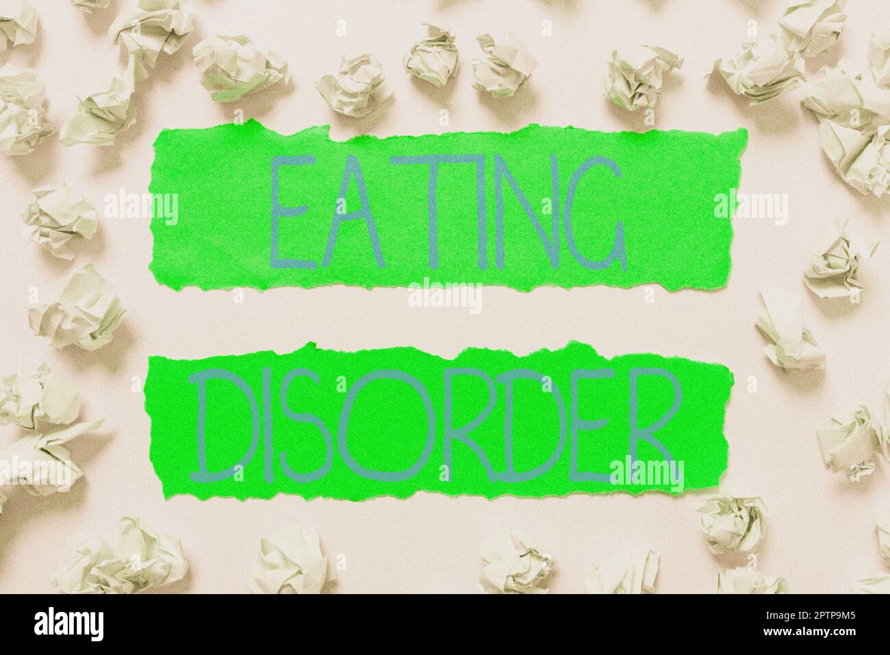 Text showing inspiration Eating Disorder, Word for illnesses that are ...
