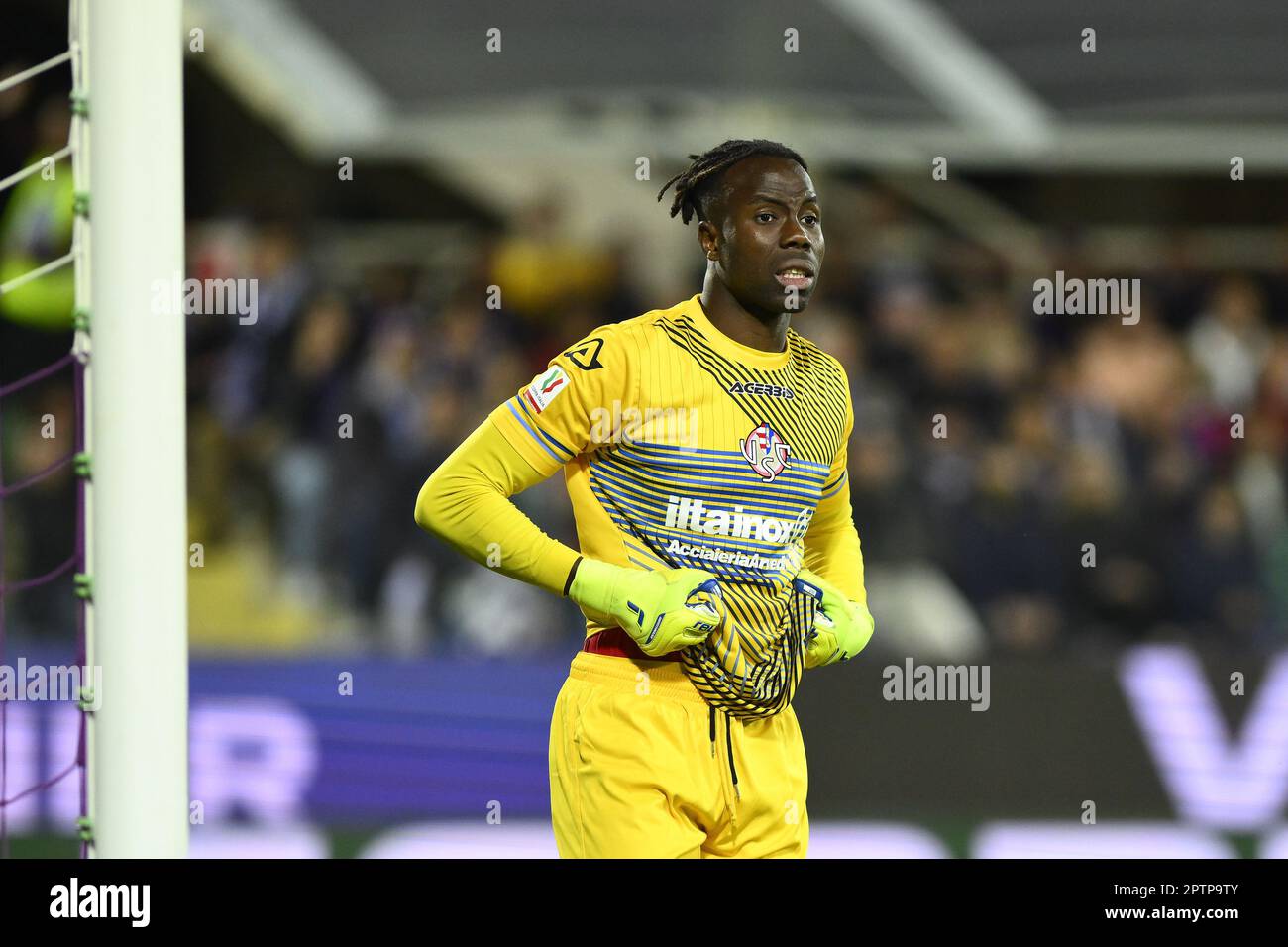 Mouhamadou Fallou Sarr of U.S. Cremonese during the Coppa Italia Semi ...