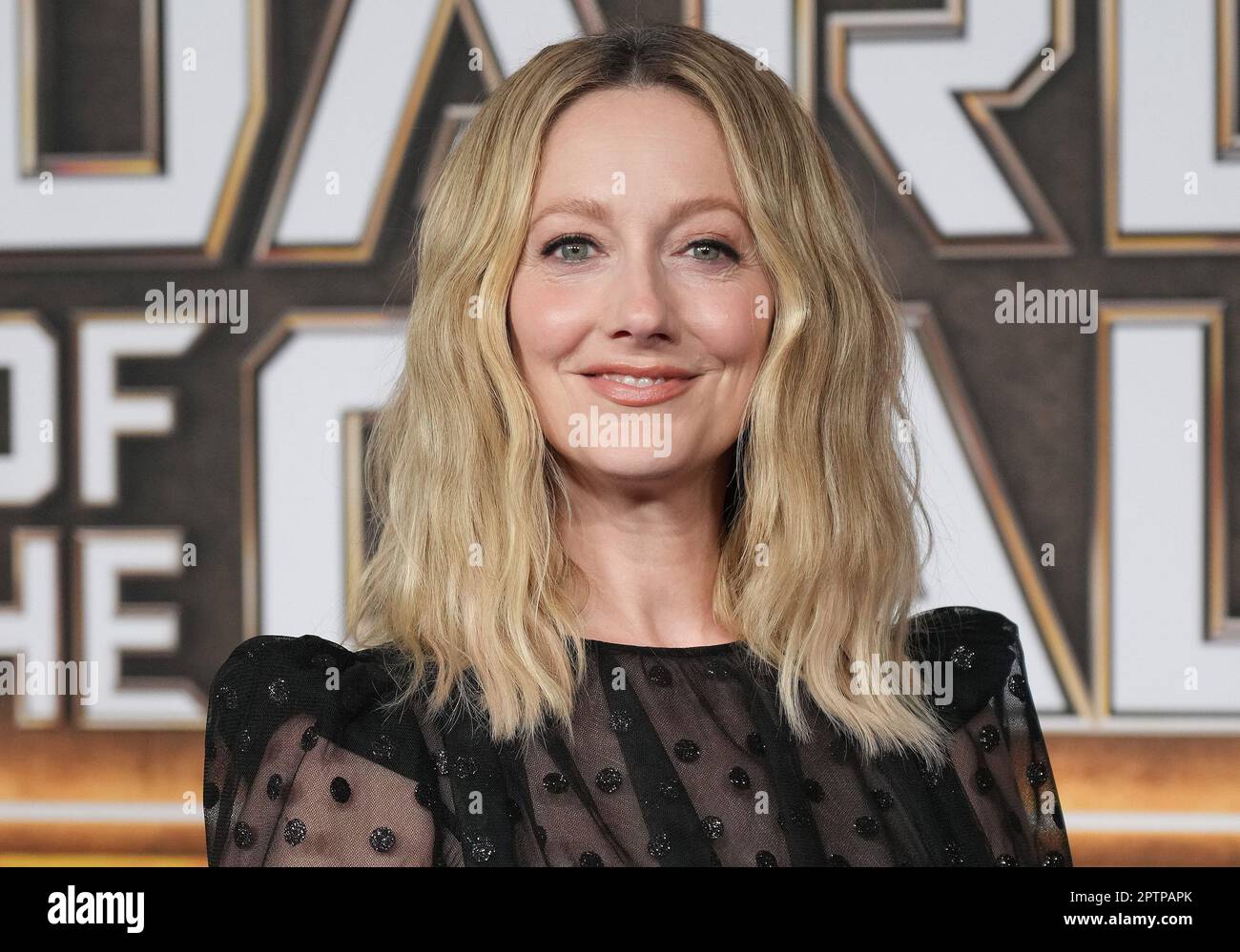 Los Angeles, USA. 27th Apr, 2023. Judy Greer arrives at the GUARDIANS ...