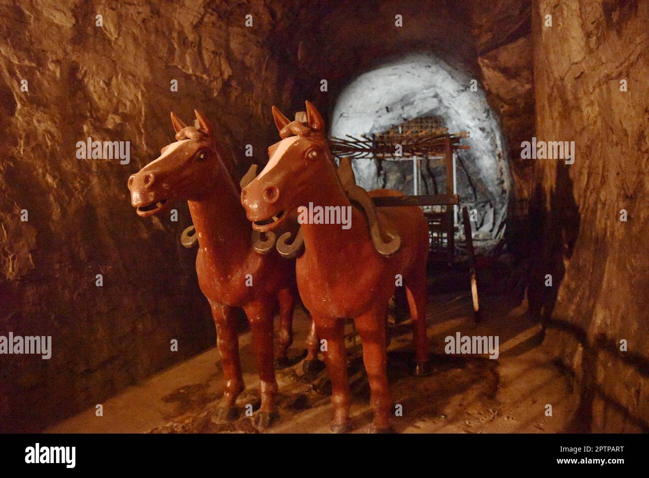 BAODING, CHINA - APRIL 28, 2023 - A carriage house is seen at Liu Sheng ...