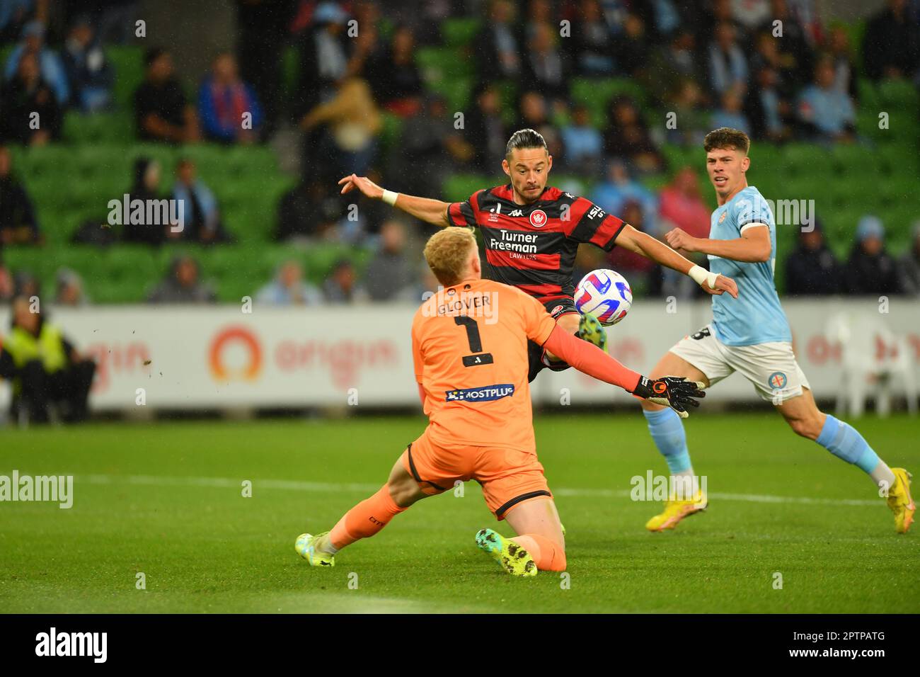 Melbourne, Australia. 28 Apr 2023, Australian Isuzu UTE A-League ...