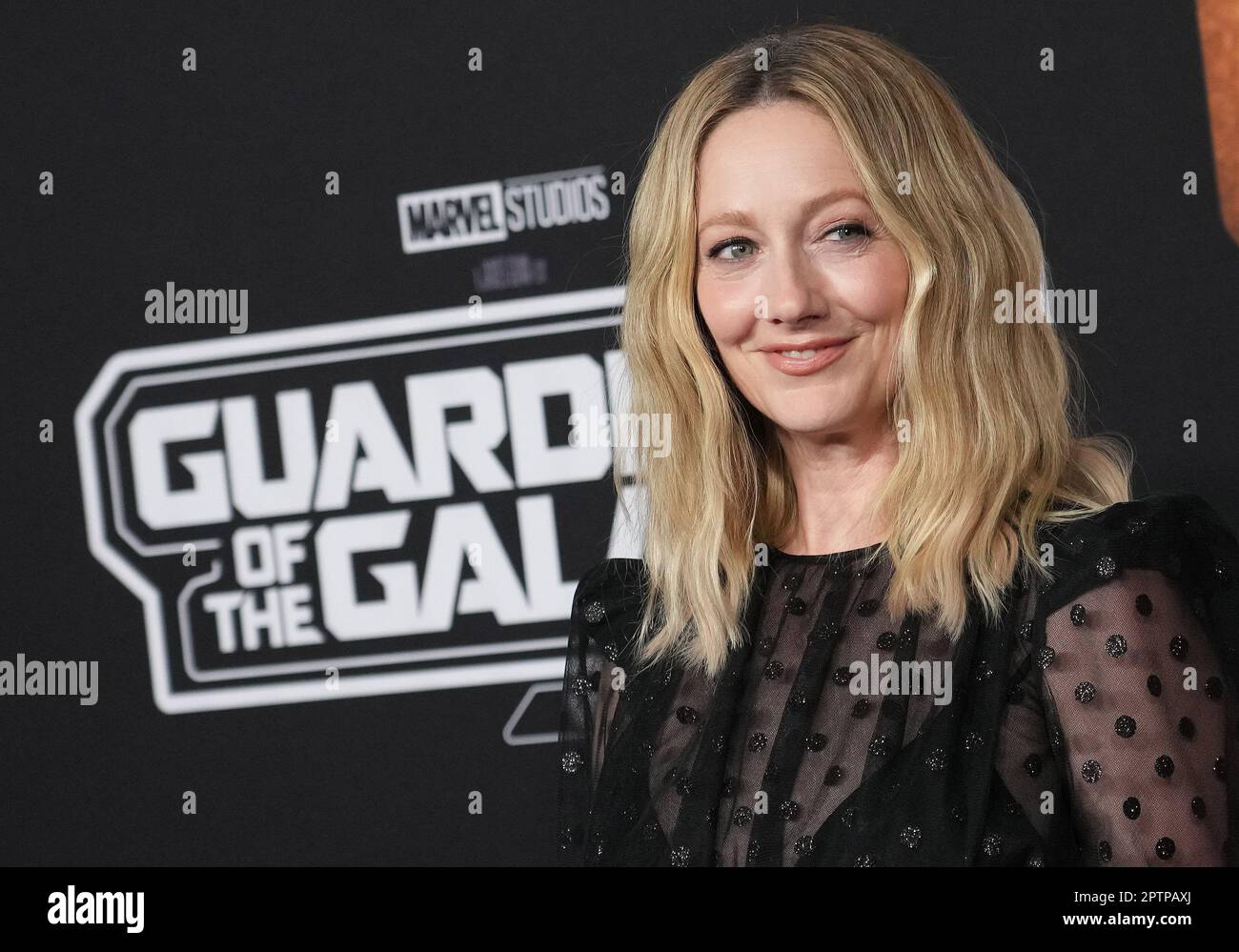Los Angeles, USA. 27th Apr, 2023. Judy Greer arrives at the GUARDIANS ...