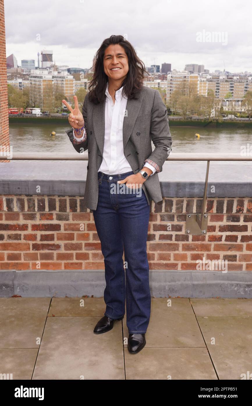 Cristo Fernandez attending a photo call for season 3 of the Apple TV+ ...