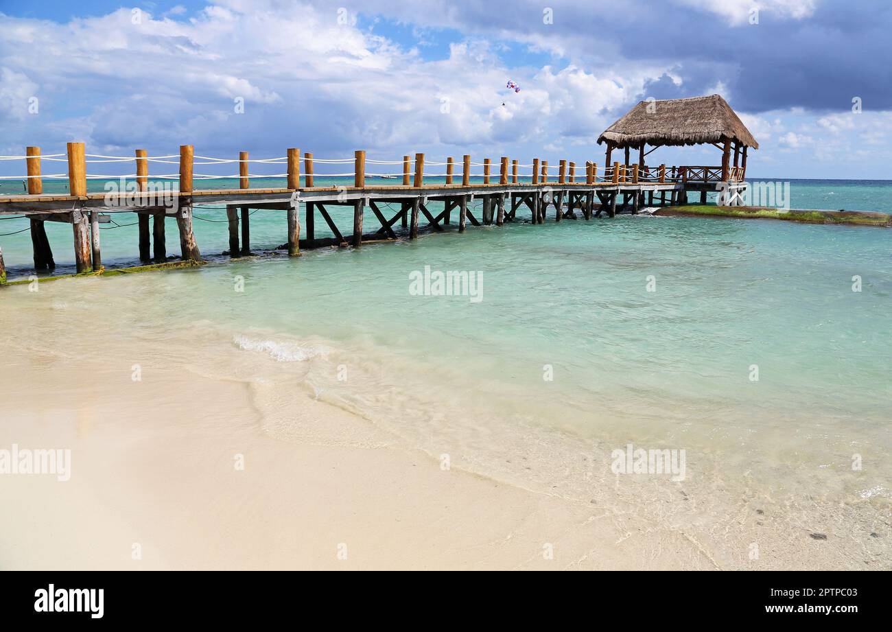 The pier - Mexico Stock Photo - Alamy