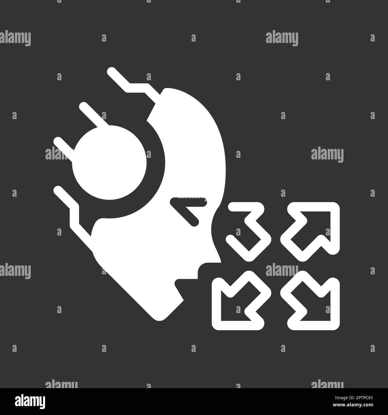 Drone logo concept design ai hi-res stock photography and images - Alamy