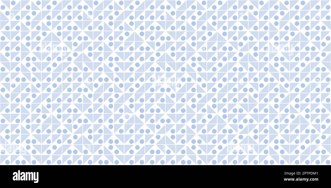 Repeating pattern of blue shapes hi-res stock photography and images ...