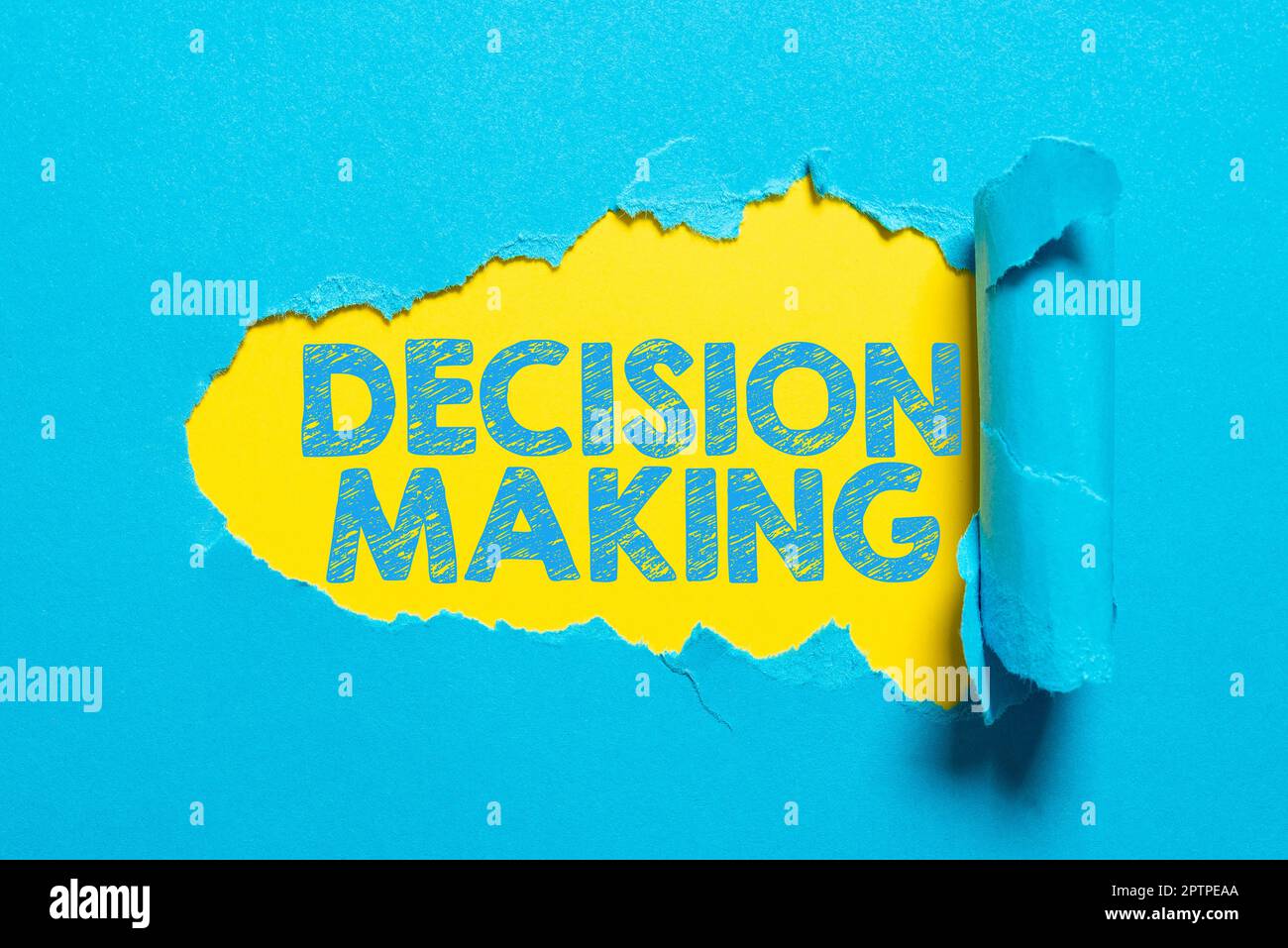 Writing displaying text Decision Making, Business showcase process of ...