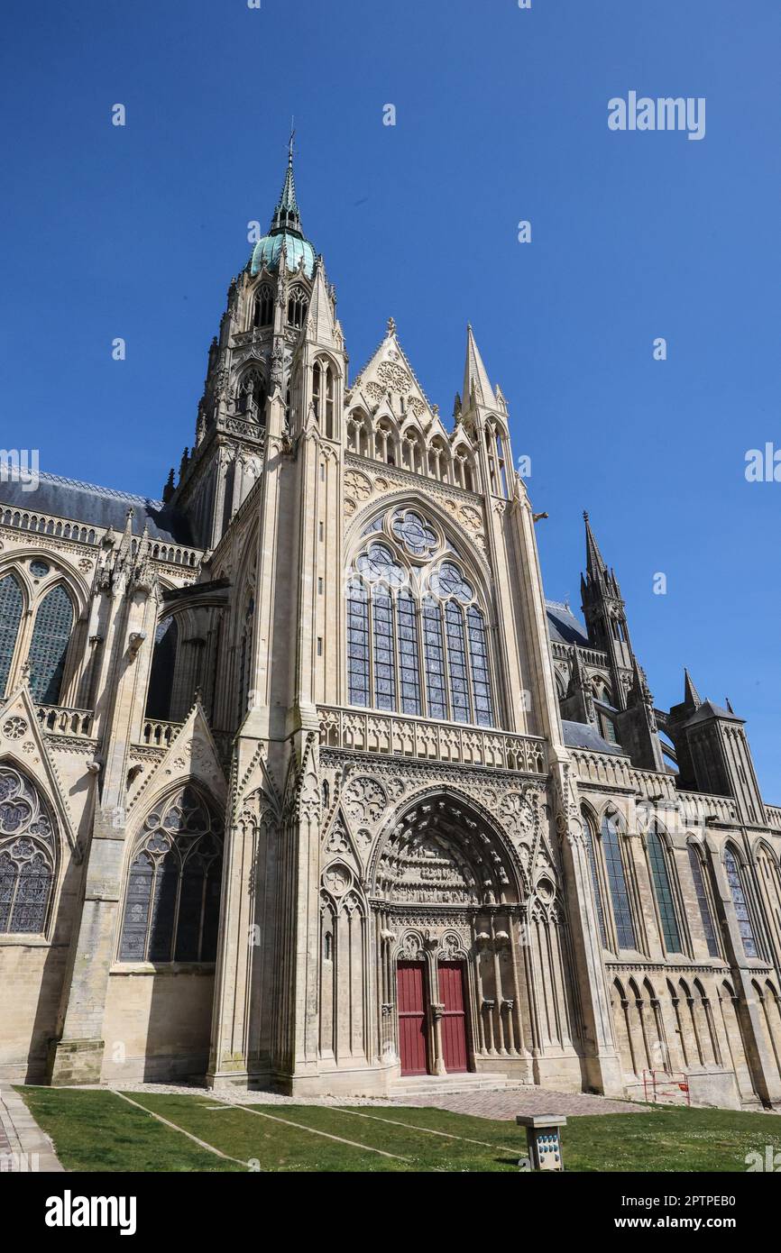 Bayeux Cathedral,also known as,Cathedral of Our Lady of Bayeux,Notre ...