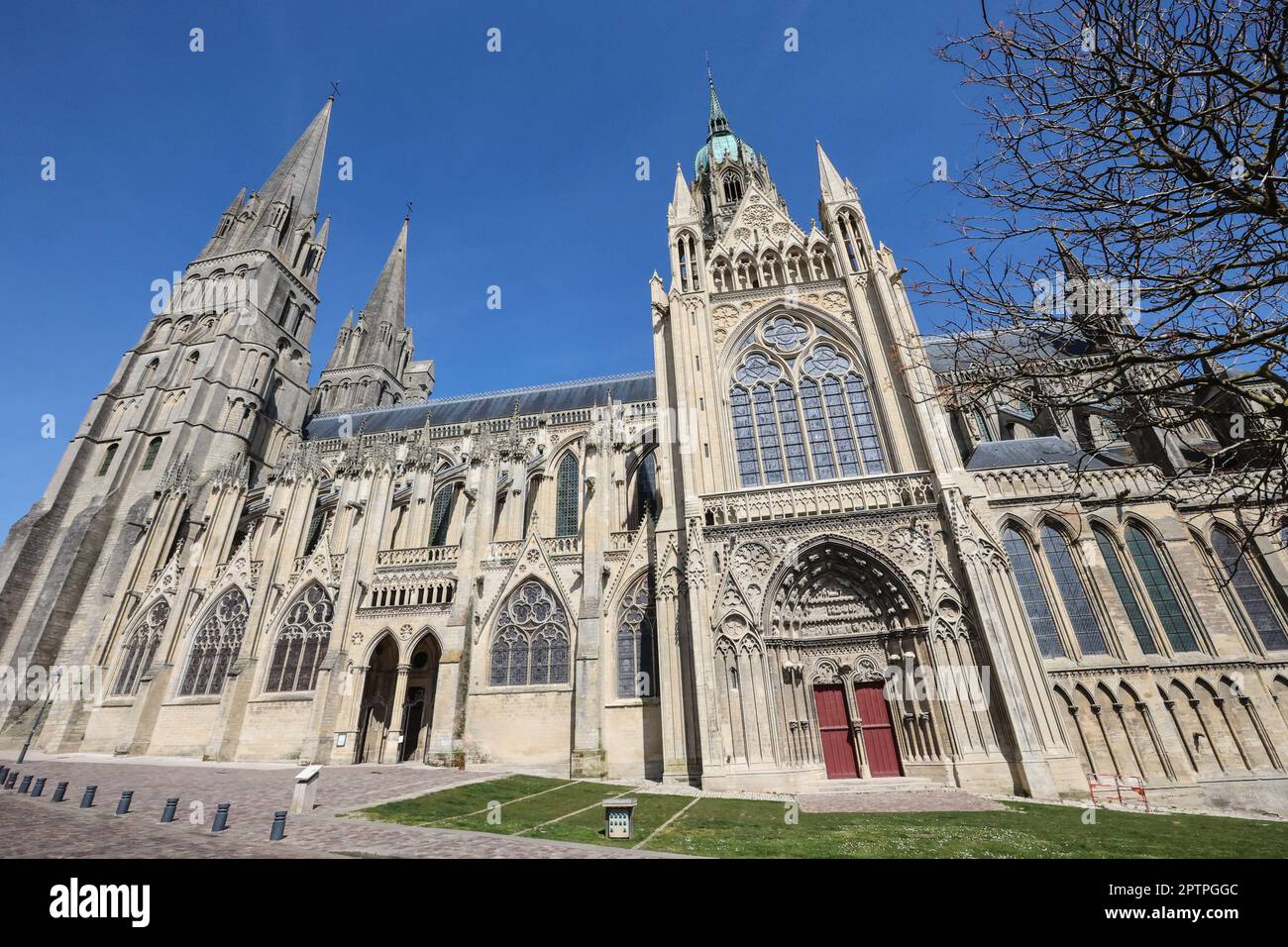 Bayeux Cathedral,also known as,Cathedral of Our Lady of Bayeux,Notre ...