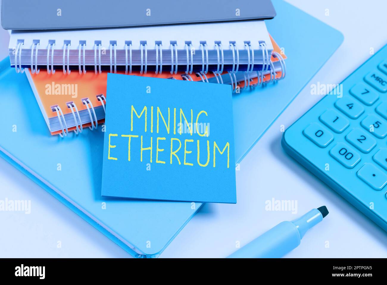 Conceptual display Mining Ethereum, Business idea the process of ...