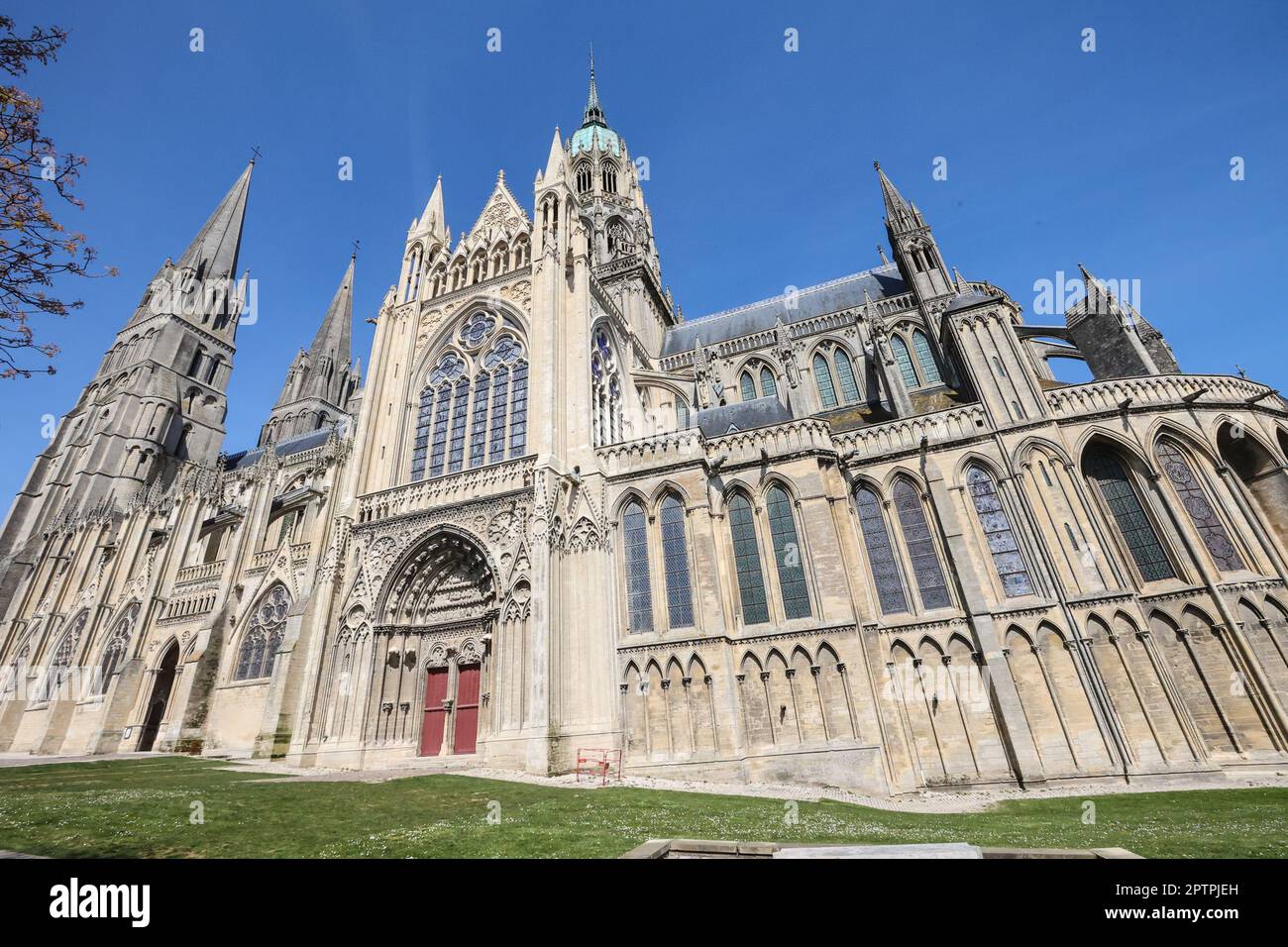 Bayeux Cathedral,also known as,Cathedral of Our Lady of Bayeux,Notre ...