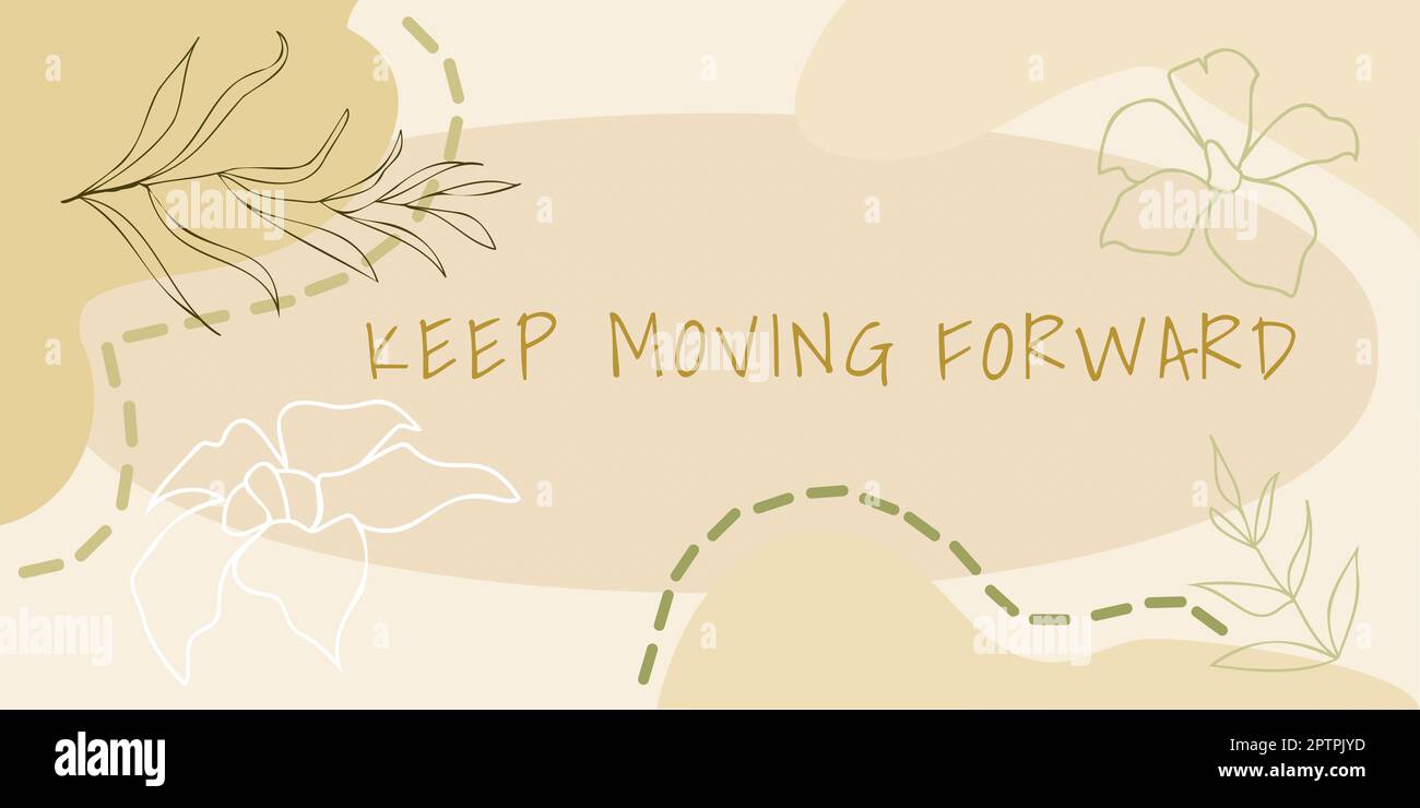Conceptual caption Keep Moving Forward, Internet Concept invitation ...