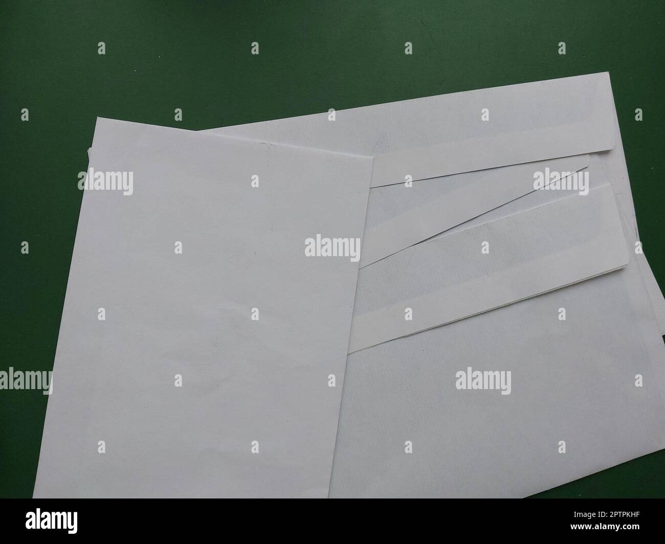 Envelope for sending letters in a the post office Stock Photo - Alamy