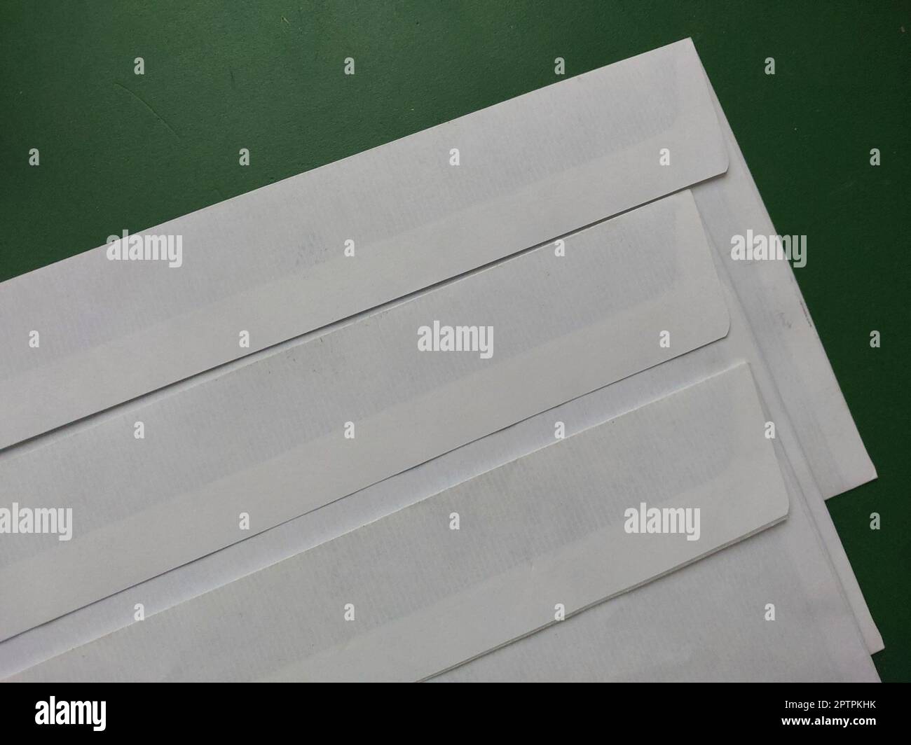 Envelope for sending letters in a the post office Stock Photo - Alamy