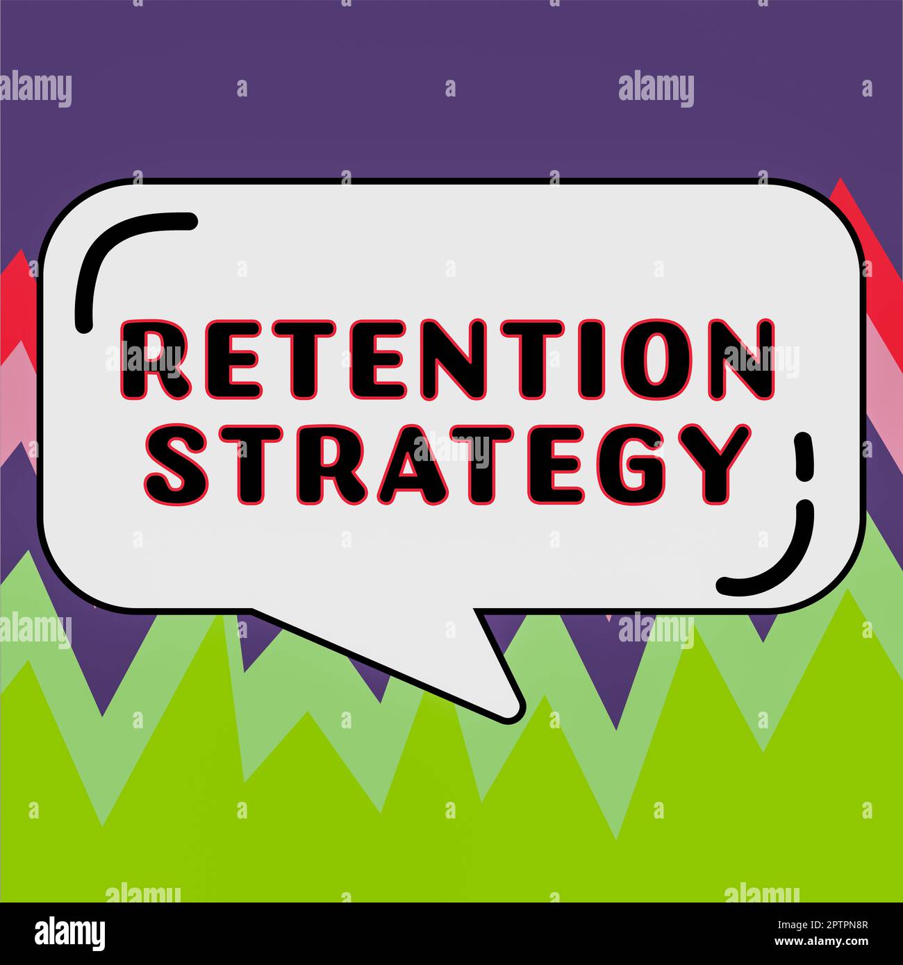 Writing displaying text Retention Strategy, Conceptual photo activities ...