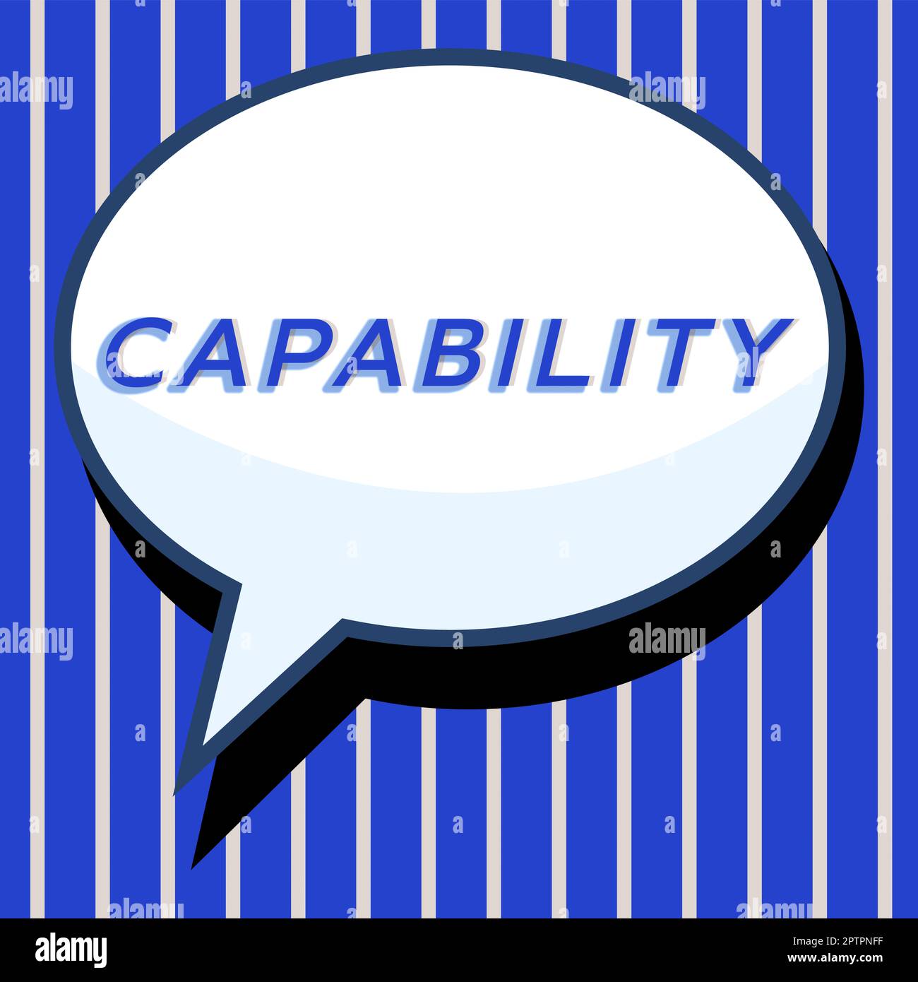 Sign displaying Capability, Conceptual photo the facility or potential ...