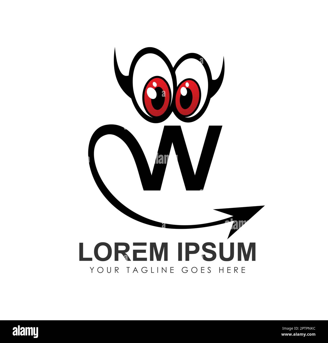 Initial w logo hi-res stock photography and images - Alamy