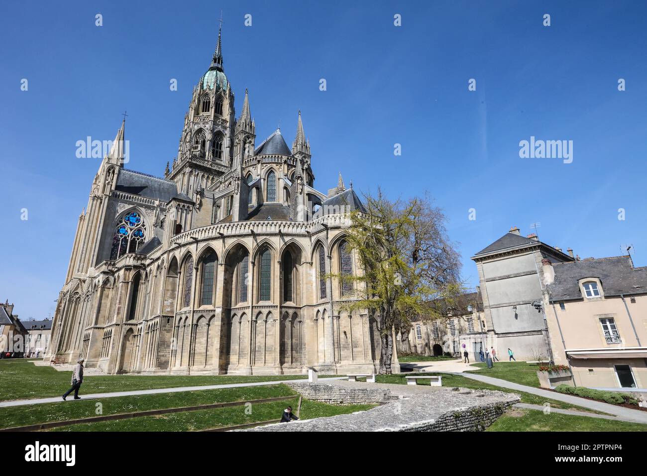 Bayeux Cathedral,also known as,Cathedral of Our Lady of Bayeux,Notre ...