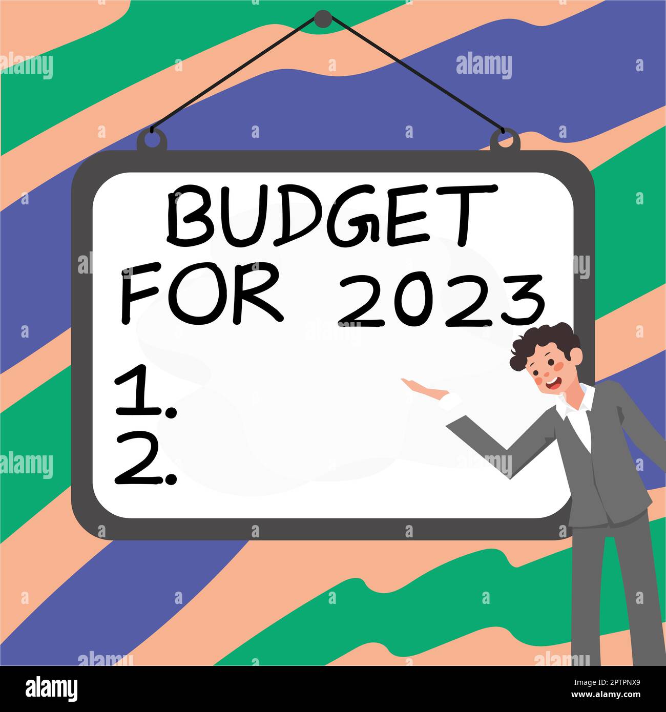 Text showing inspiration Budget For 2023, Concept meaning An written ...