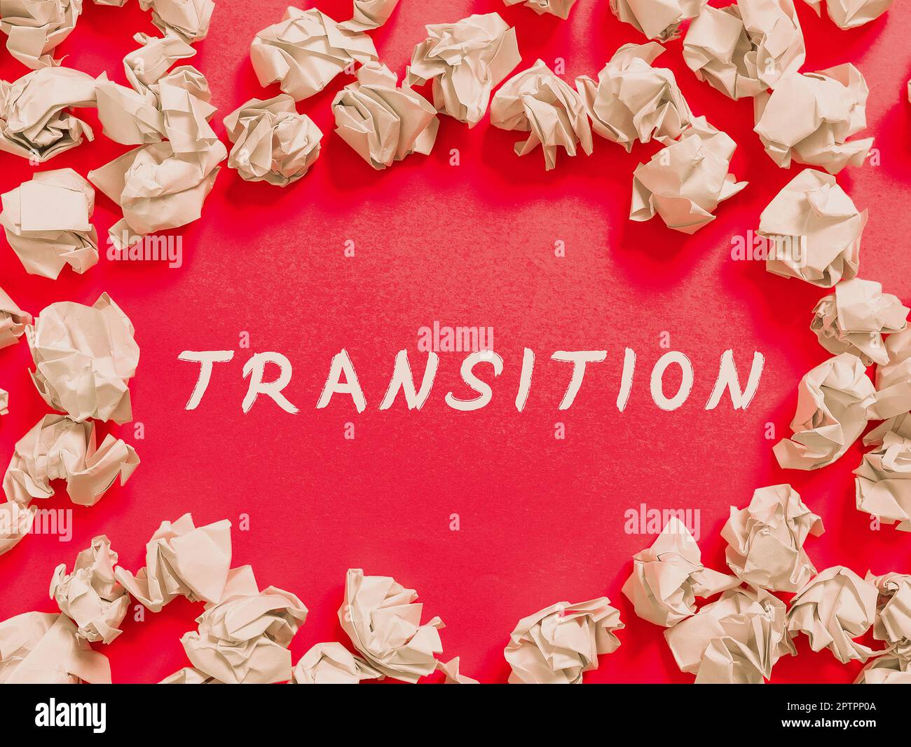 Conceptual caption Transition, Business concept a dramatic or sweeping ...