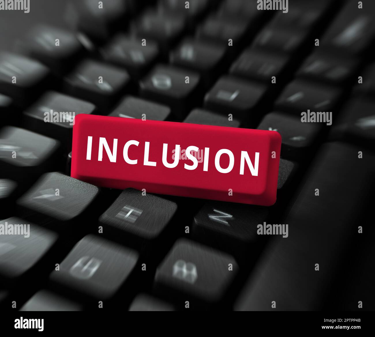 Conceptual display Inclusion, Business showcase action state including ...