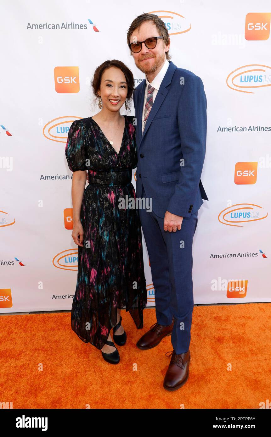 Los Angeles, Ca. 27th Apr, 2023. Maurissa Tancharoen Whedon, Jed Whedon ...