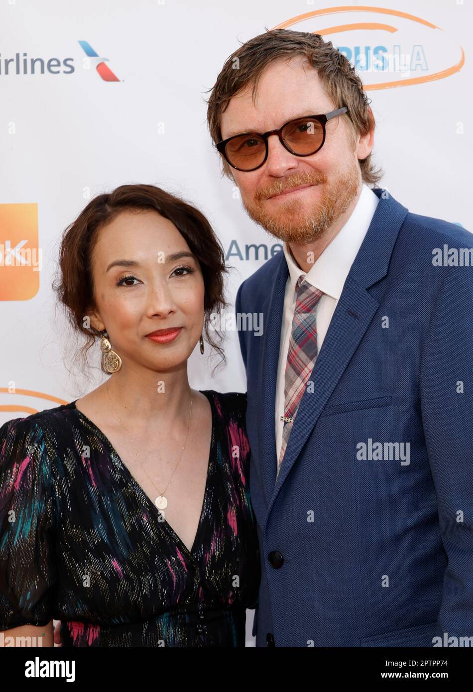 Los Angeles, Ca. 27th Apr, 2023. Maurissa Tancharoen Whedon, Jed Whedon ...