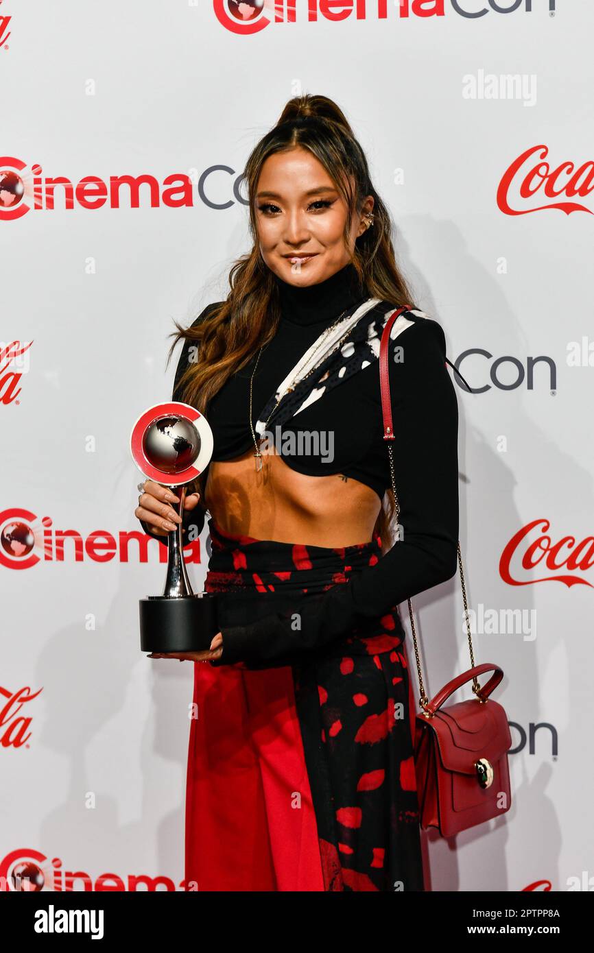 Las Vegas, NV, USA. 27th Apr, 2023. Ashley Park at the 2023 Cinemacon ...
