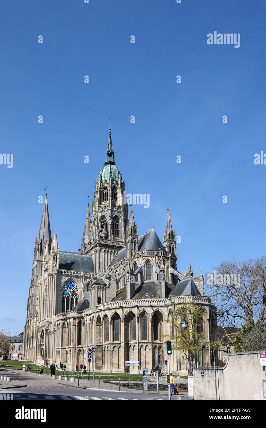 Bayeux Cathedral,also known as,Cathedral of Our Lady of Bayeux,Notre ...