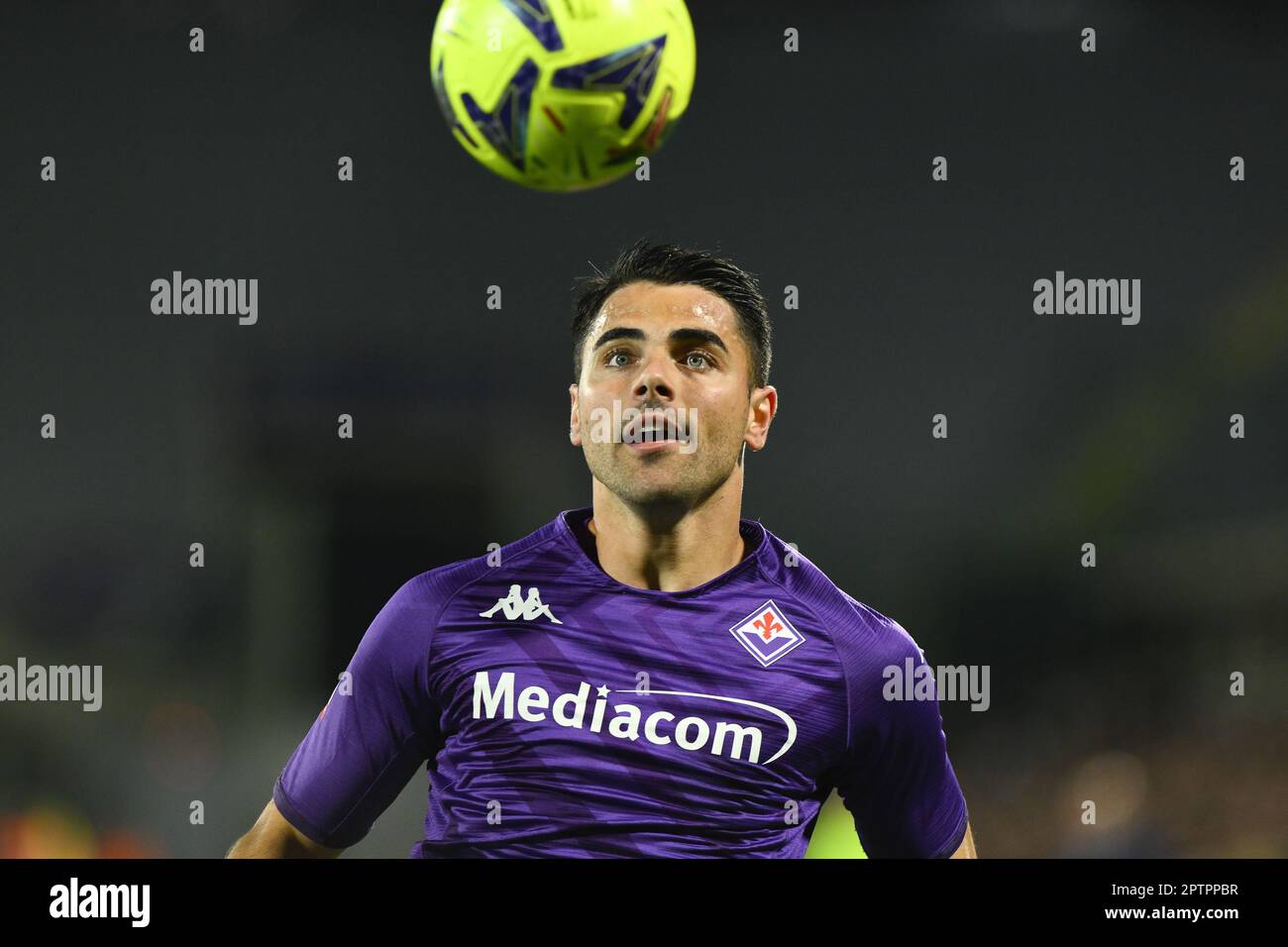 Riccardo Sottil of ACF Fiorentina during the Coppa Italia Semi Final ...
