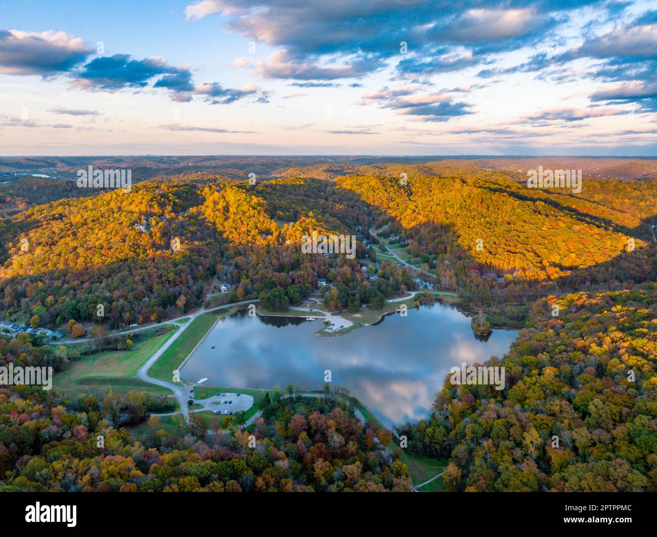 Ridenour Lake & Park - Built in 1970 with a maximum depth of 17 feet ...