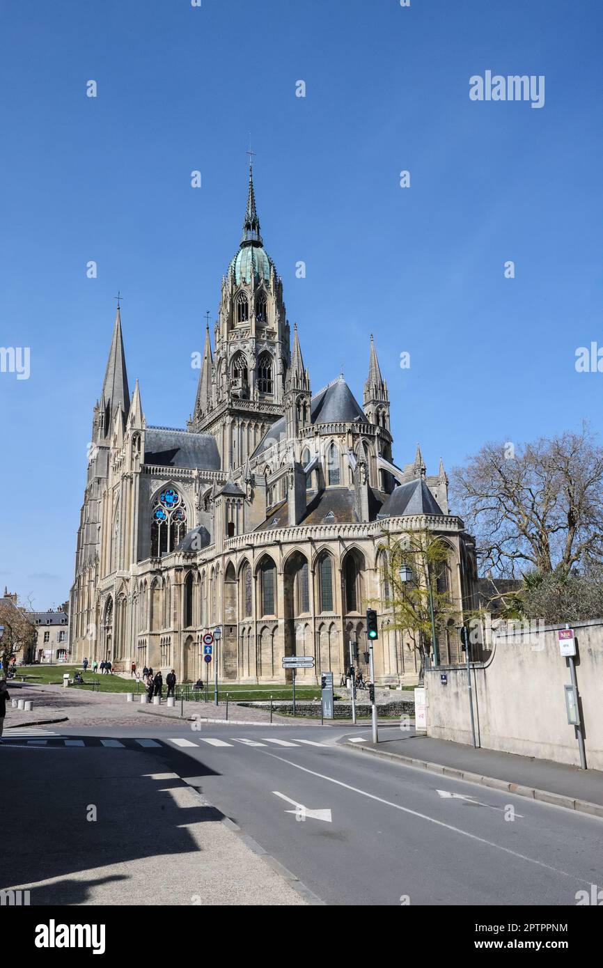 Bayeux Cathedral,also known as,Cathedral of Our Lady of Bayeux,Notre ...