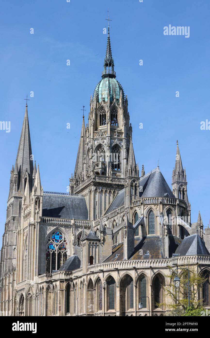 Bayeux Cathedral,also known as,Cathedral of Our Lady of Bayeux,Notre ...