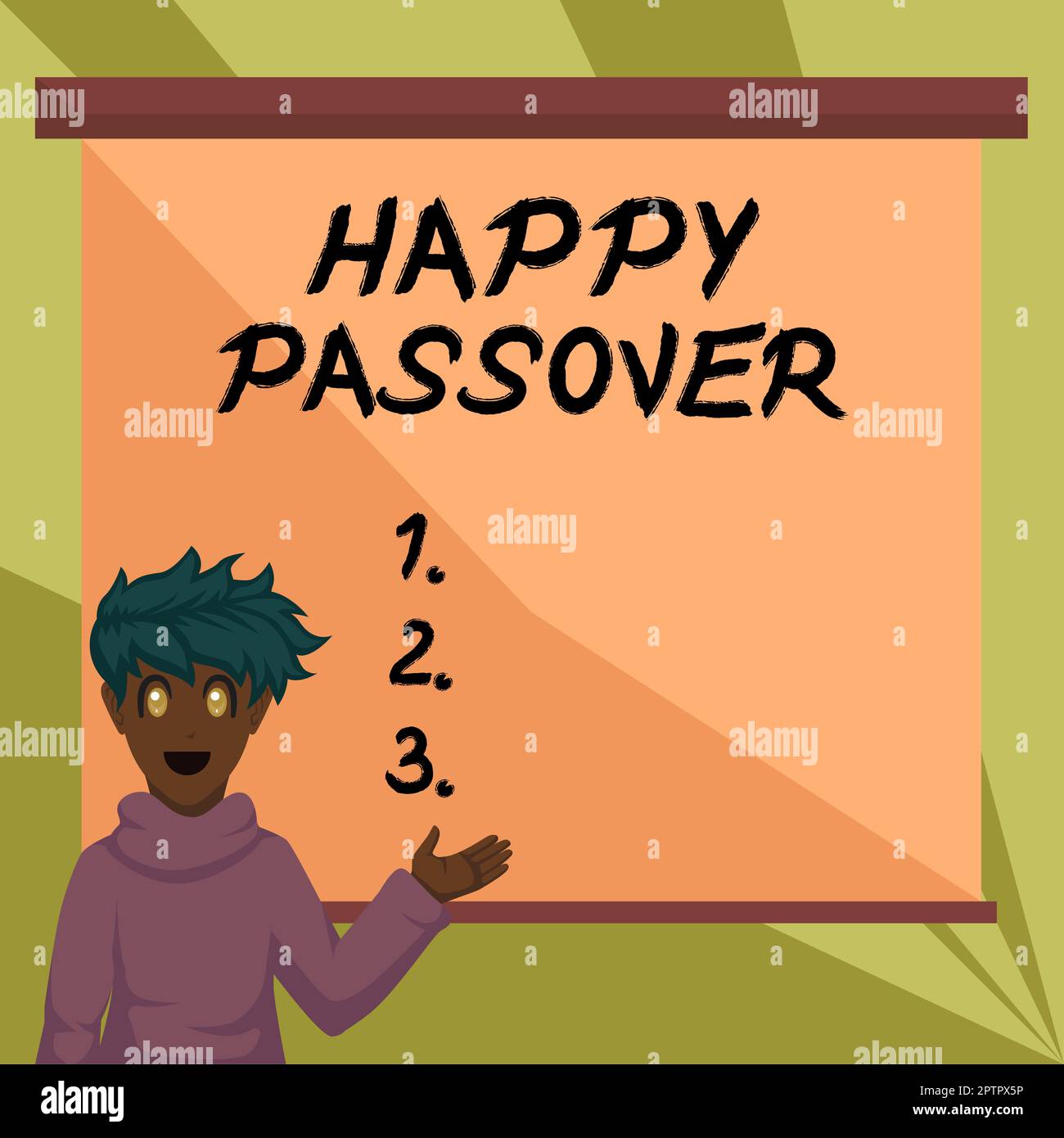 Writing displaying text Happy Passover, Concept meaning a Jewish ...