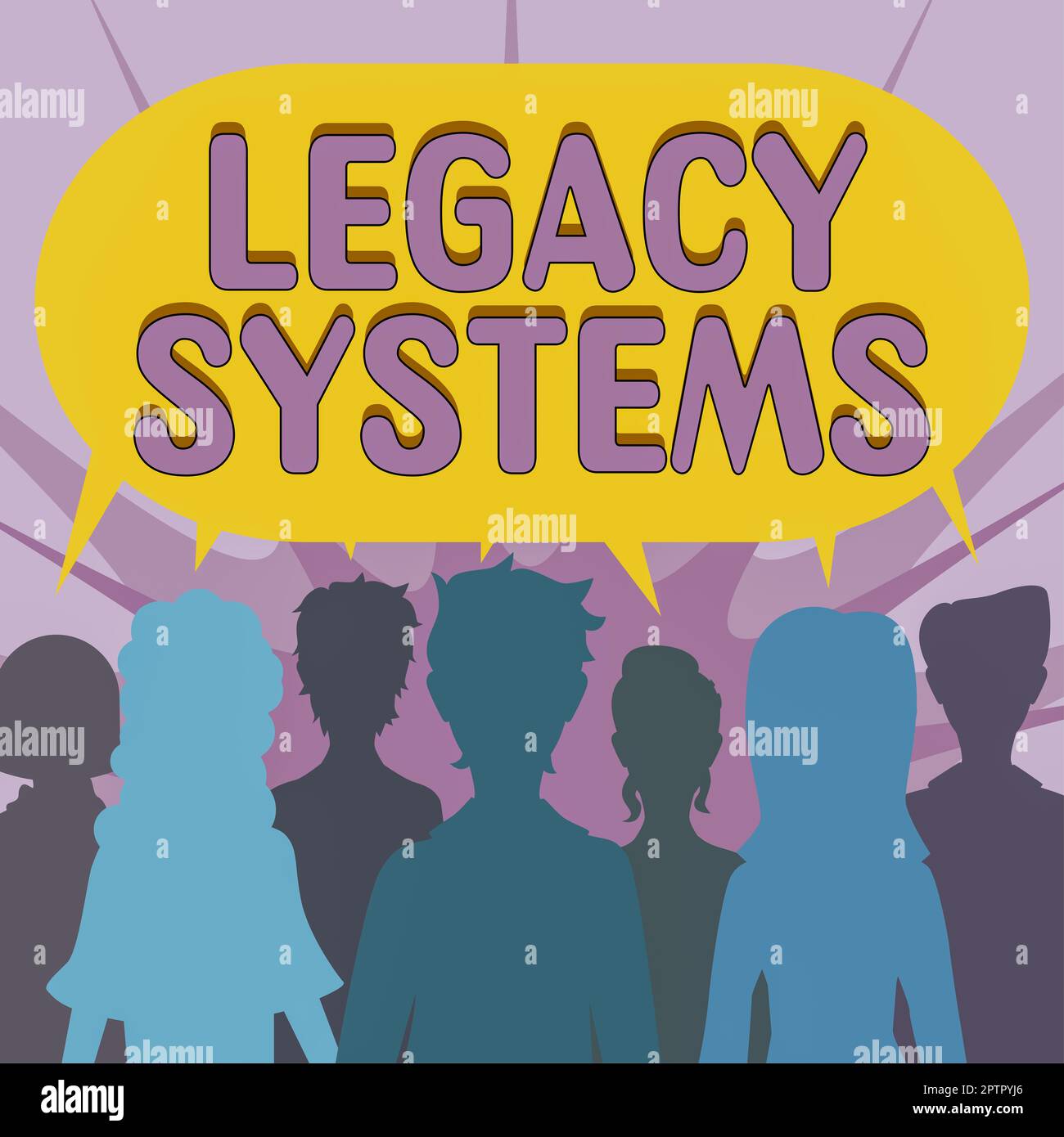 Hand writing sign Legacy Systems, Internet Concept old method ...