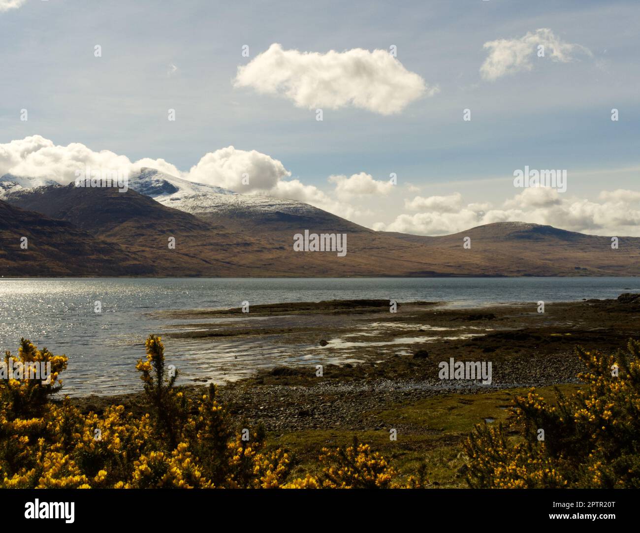 View over Loch na Keal to Ben More, Isle of Mull Stock Photo - Alamy