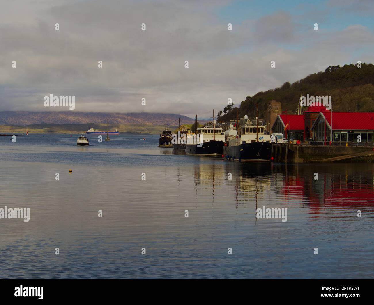 Port of Oban, Scotland Stock Photo - Alamy