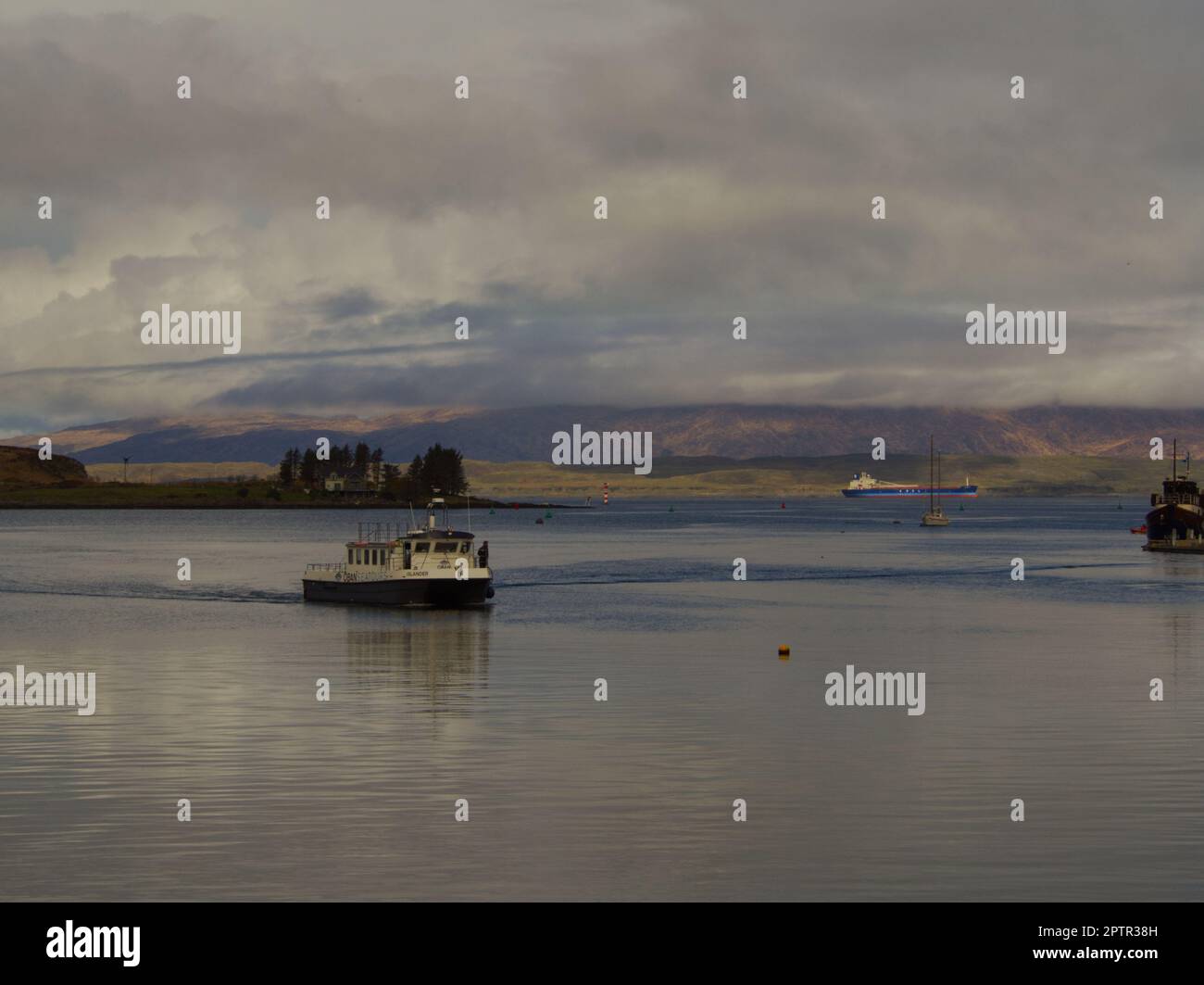Port of Oban, Scotland Stock Photo - Alamy