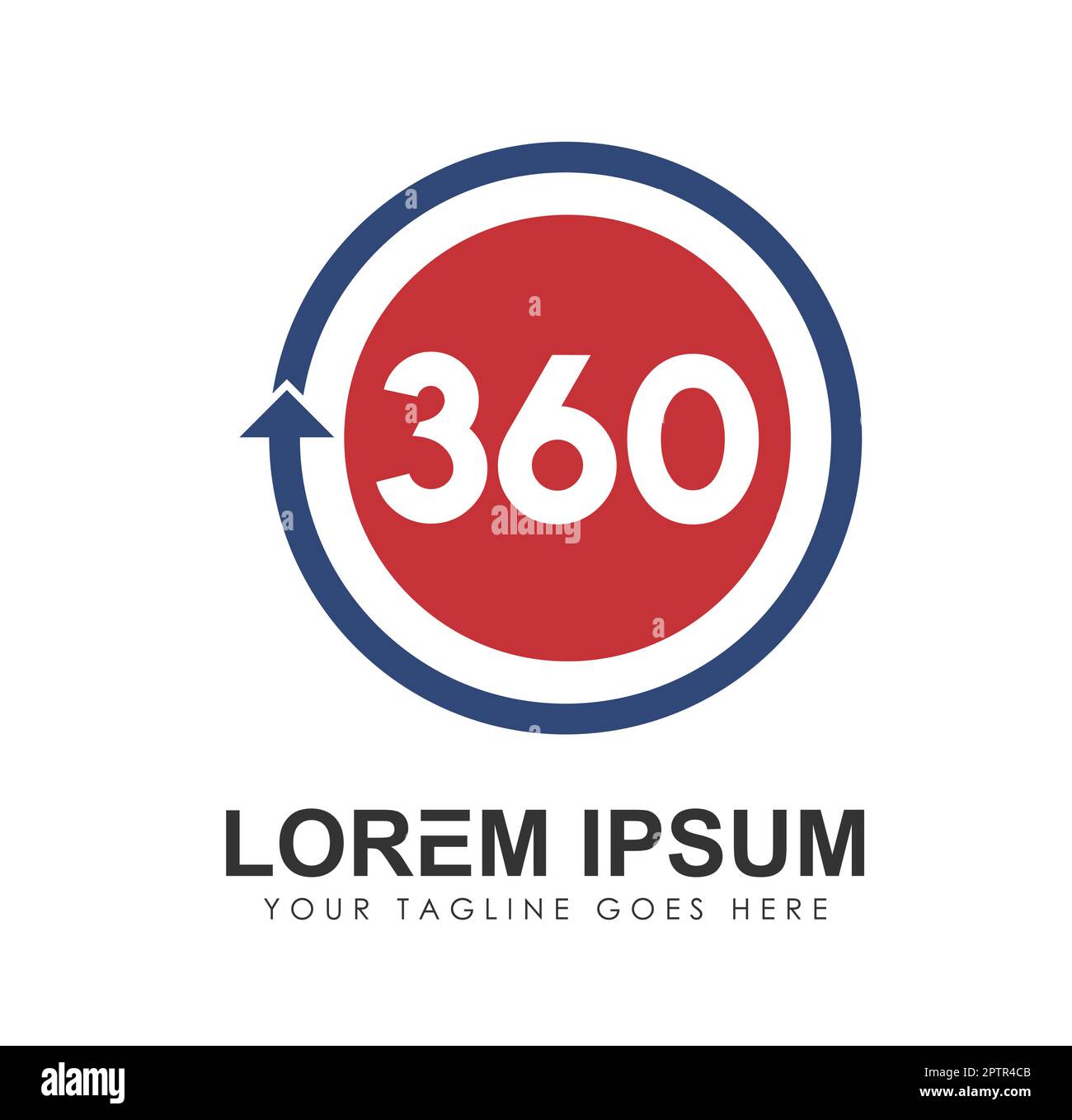 360 Logo with Circle arrow vector icon Stock Vector Image & Art - Alamy