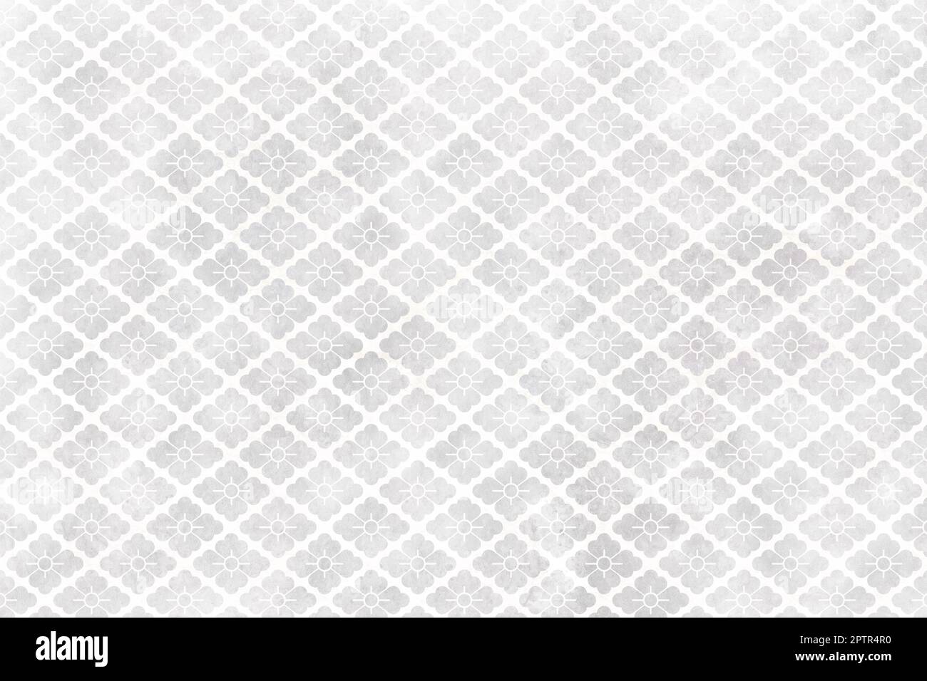 Japanese pattern background of silver tortoiseshell flowers(Hanabishi ...