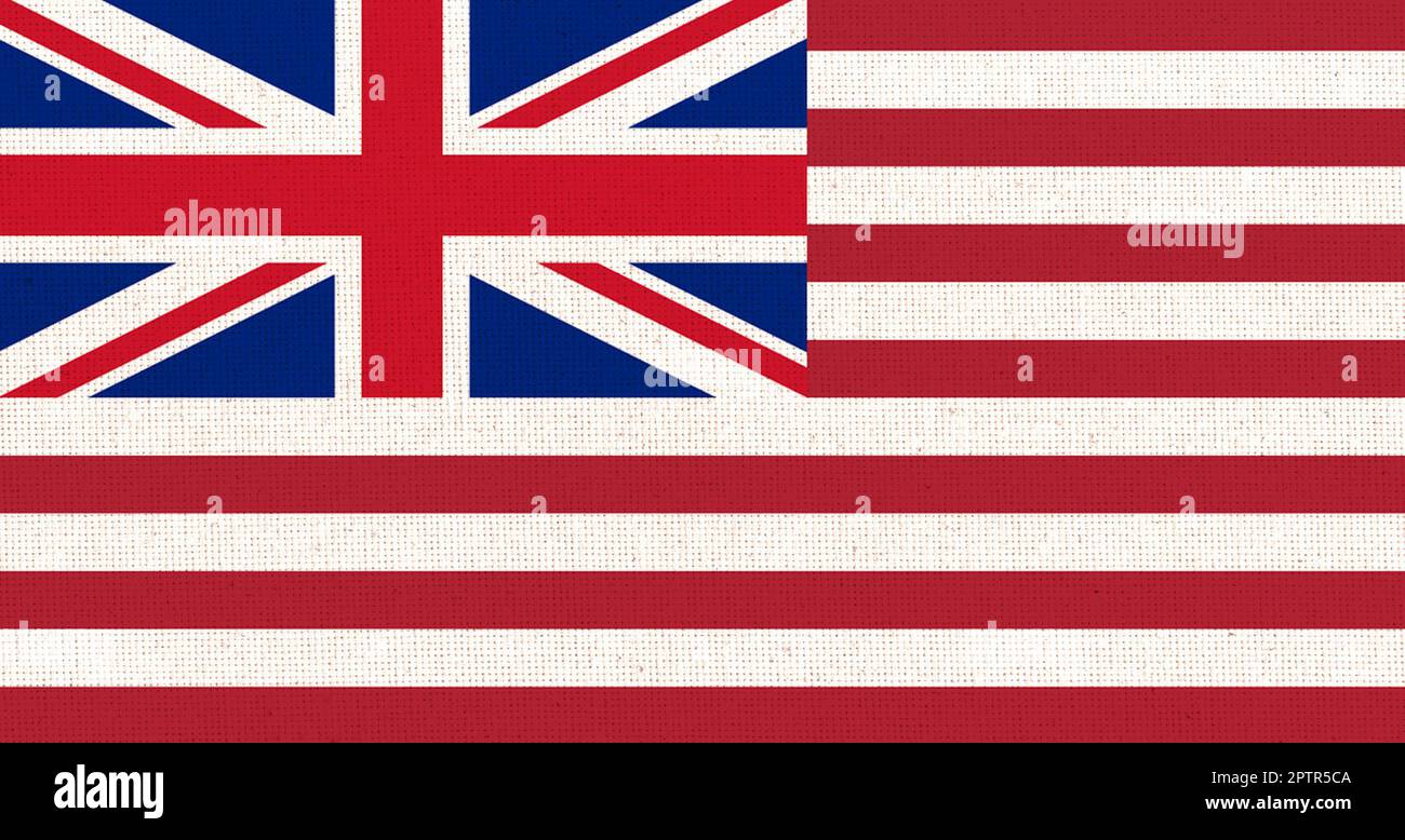 Grand Union Flag on textured surface. Congress Flag. American ...