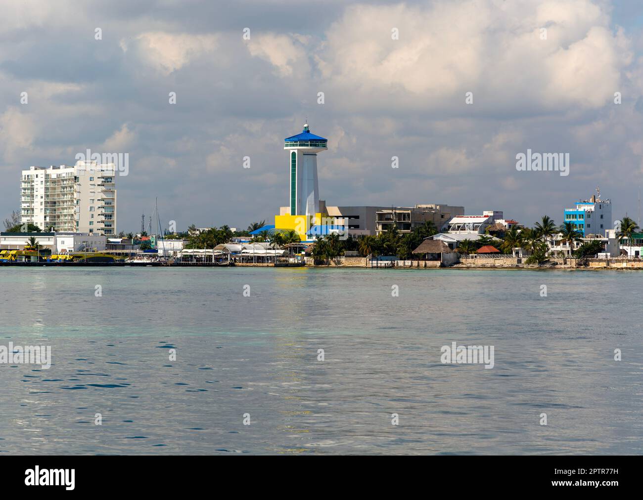 Ultramar ferry terminal at Puerto Juarez, Cancun, Quintana Roo ...