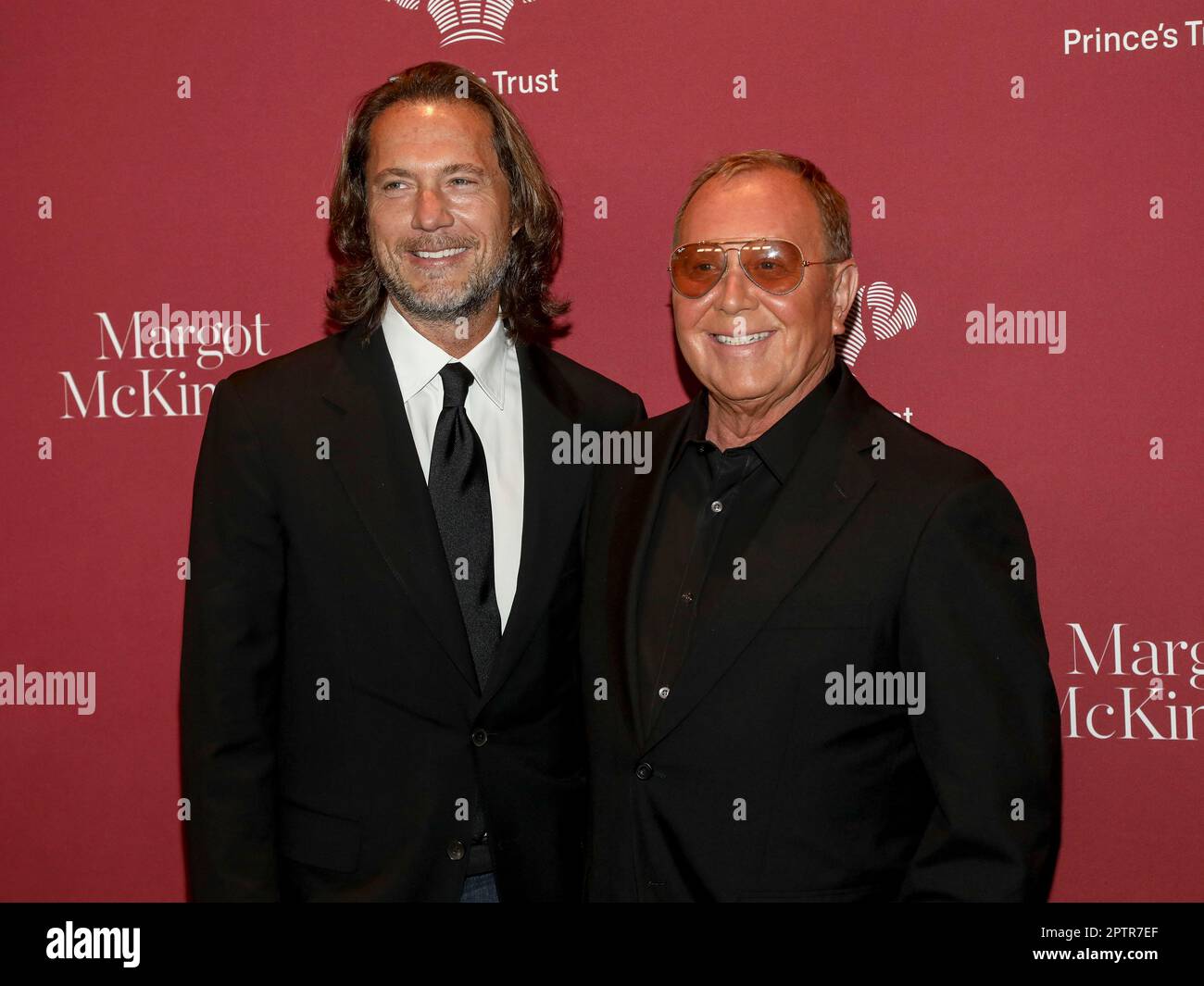 Lance Le Pere, left, and fashion designer Michael Kors attend The ...